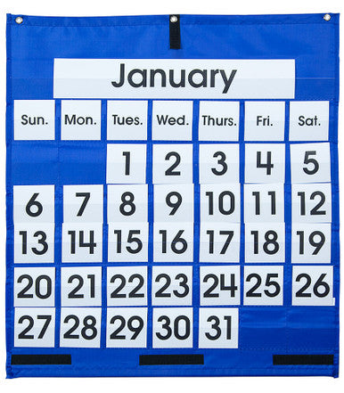 Monthly Pocket Chart – The Learning World
