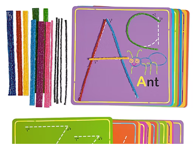 Wikki Sticks Alphabet Center – The Learning World