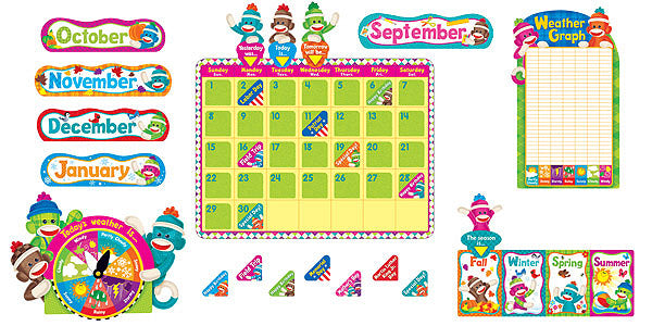 Sock Monkey Calendar – The Learning World