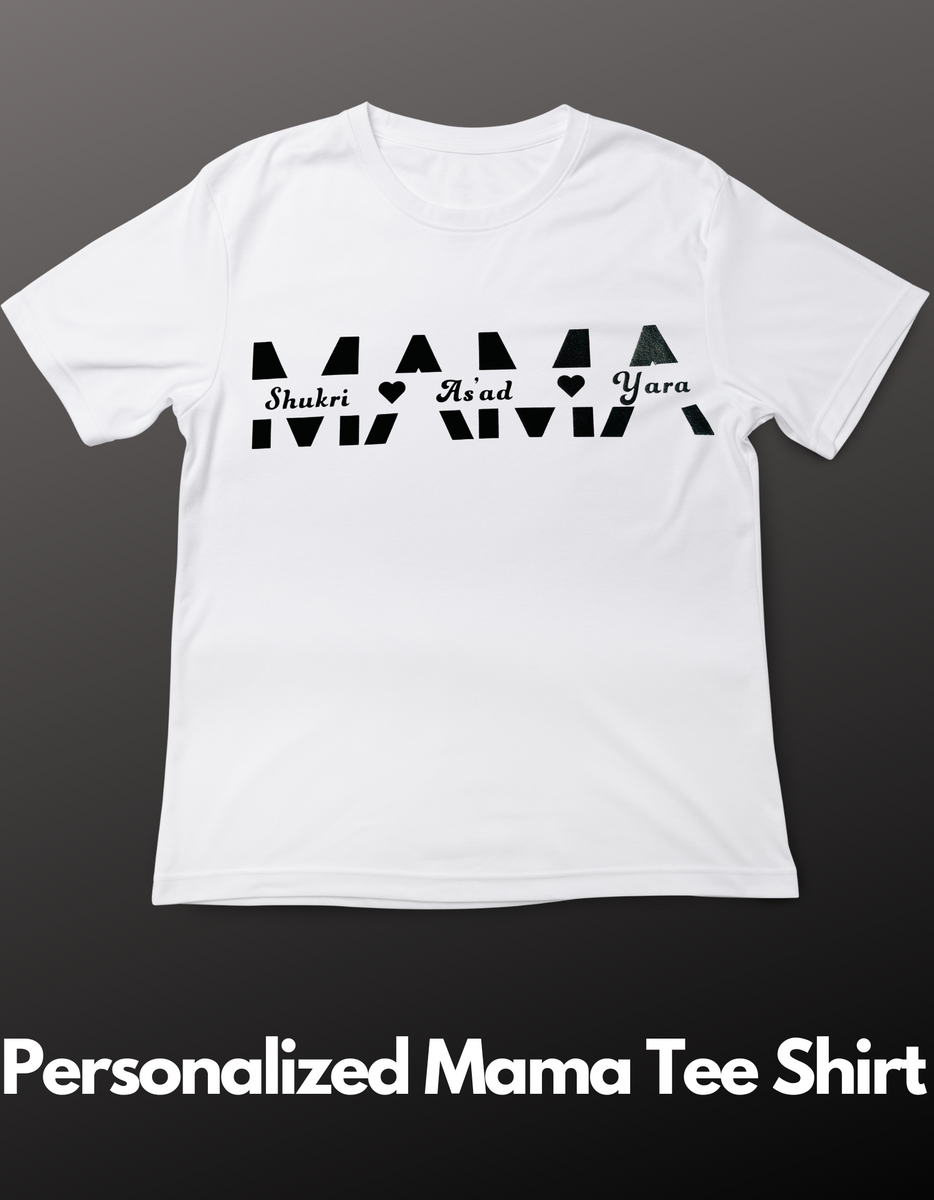 Personalized Mama Tee Shirt – The Learning World