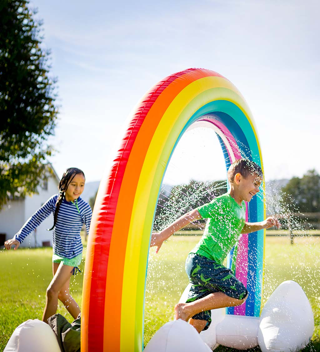 Inflatable Rainbow Arch Sprinkler – The Learning World