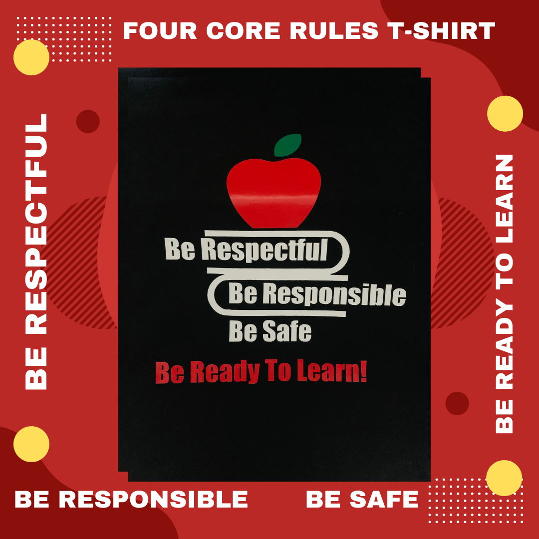 Four Core Rules T-shirt – The Learning World