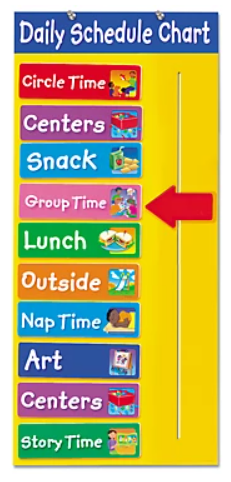 Daily Schedule Chart – The Learning World