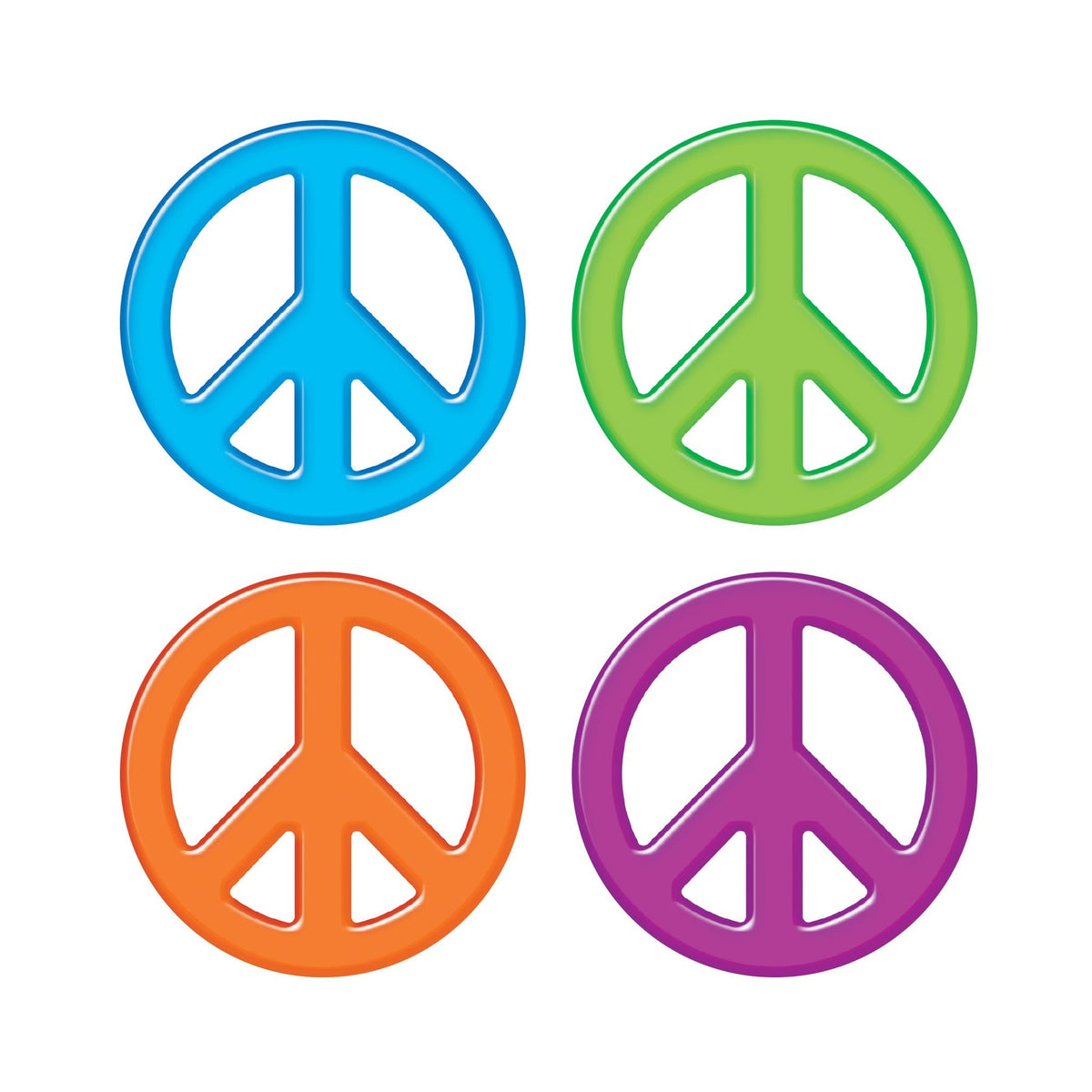Peace Sign Classic Mini Accents Variety Pack – The Learning World